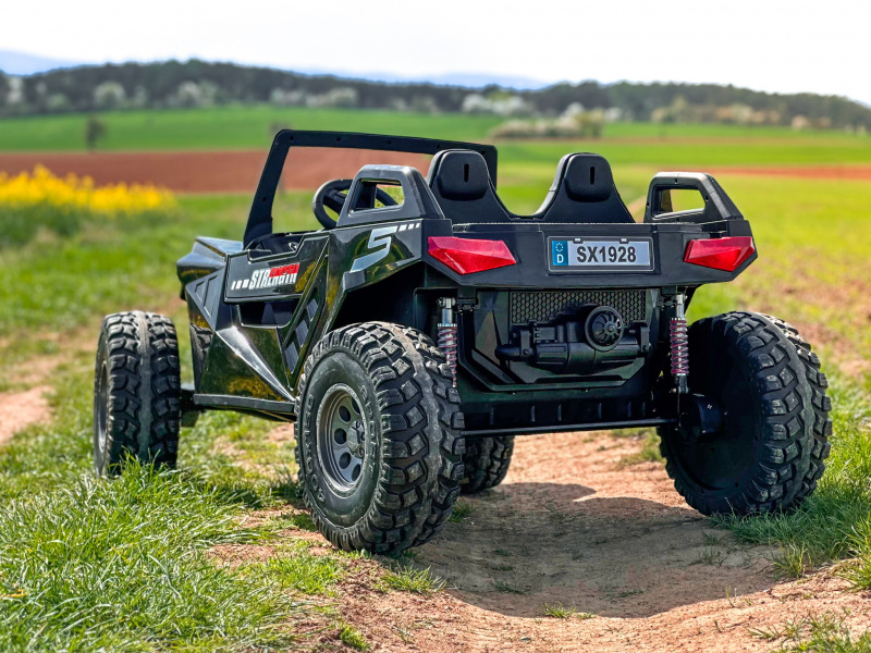 Elektrické auto buggy CLASH | 4x4 | 24V | černá XXL BUGGY - Auta pro děti
